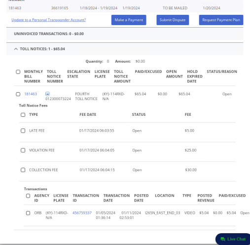 How to Pay Your Toll Bill
