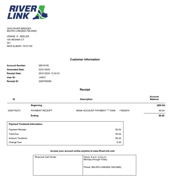 How to Pay Your Toll Bill